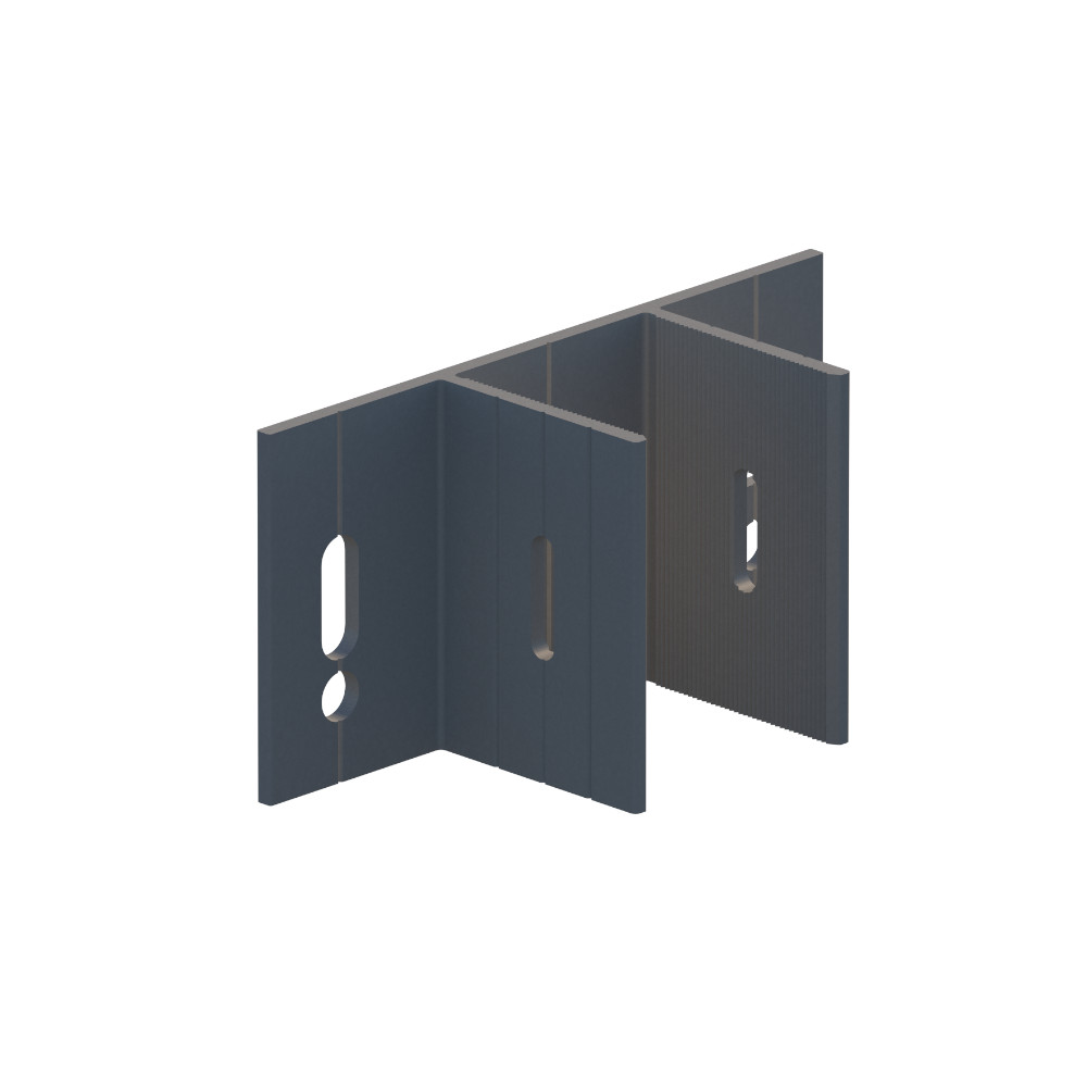Base de anclaje para perfil de 40 - L=60mm Mecanizada | Alu-Stock ...